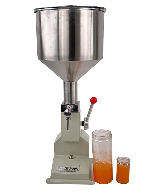 SINGLE HEAD LIQUID MANUAL FILLING MACHINE | SS316 WORKS